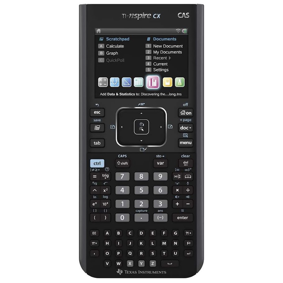 Texas TI Nspire CX CAS grafregner + software kr. 1.142,00 Texas TI Nspire CX CAS grafregner + software kr. 1.142,00